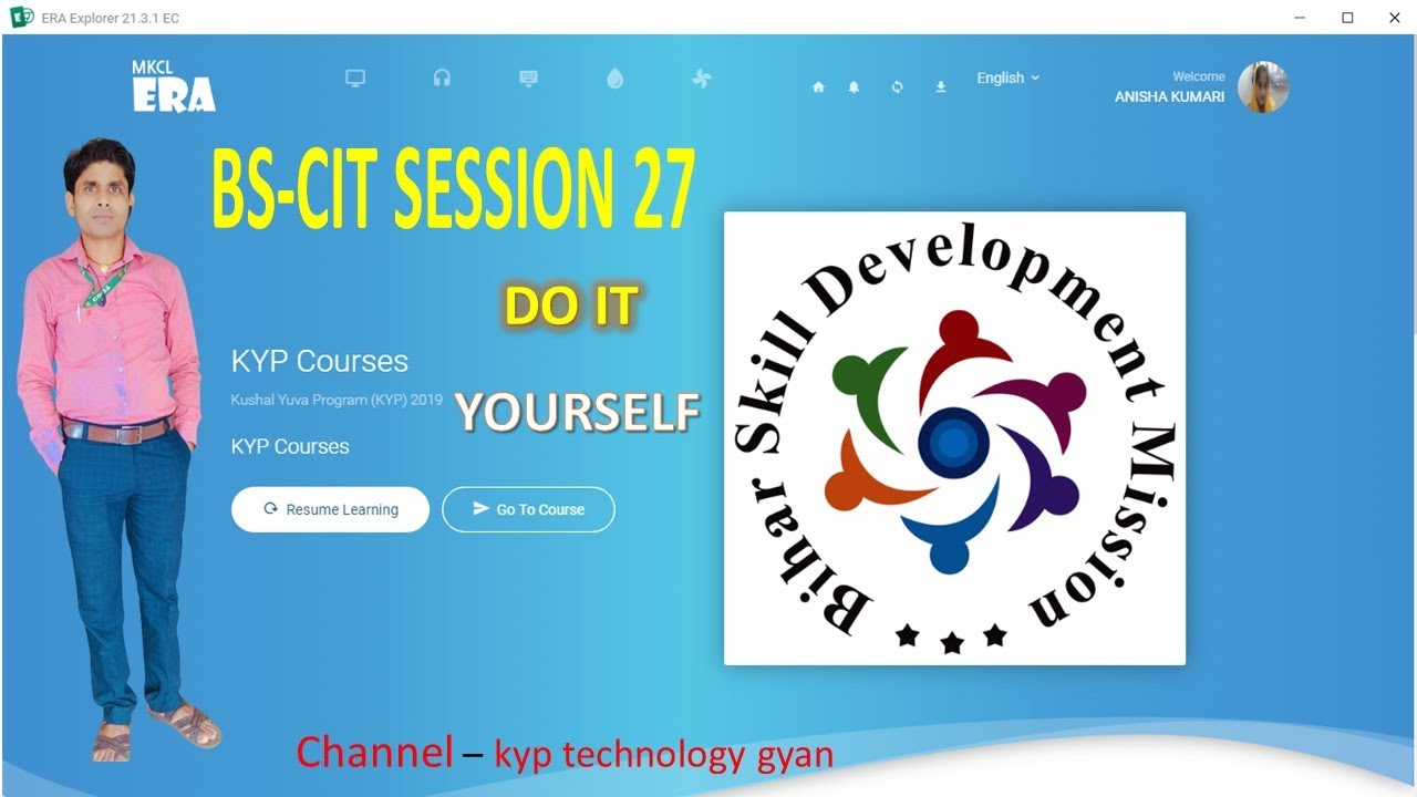KYP BS CIT SESSION 27 DO IT YOURSELF | bs-cit session 27 Do It YourSelf ...