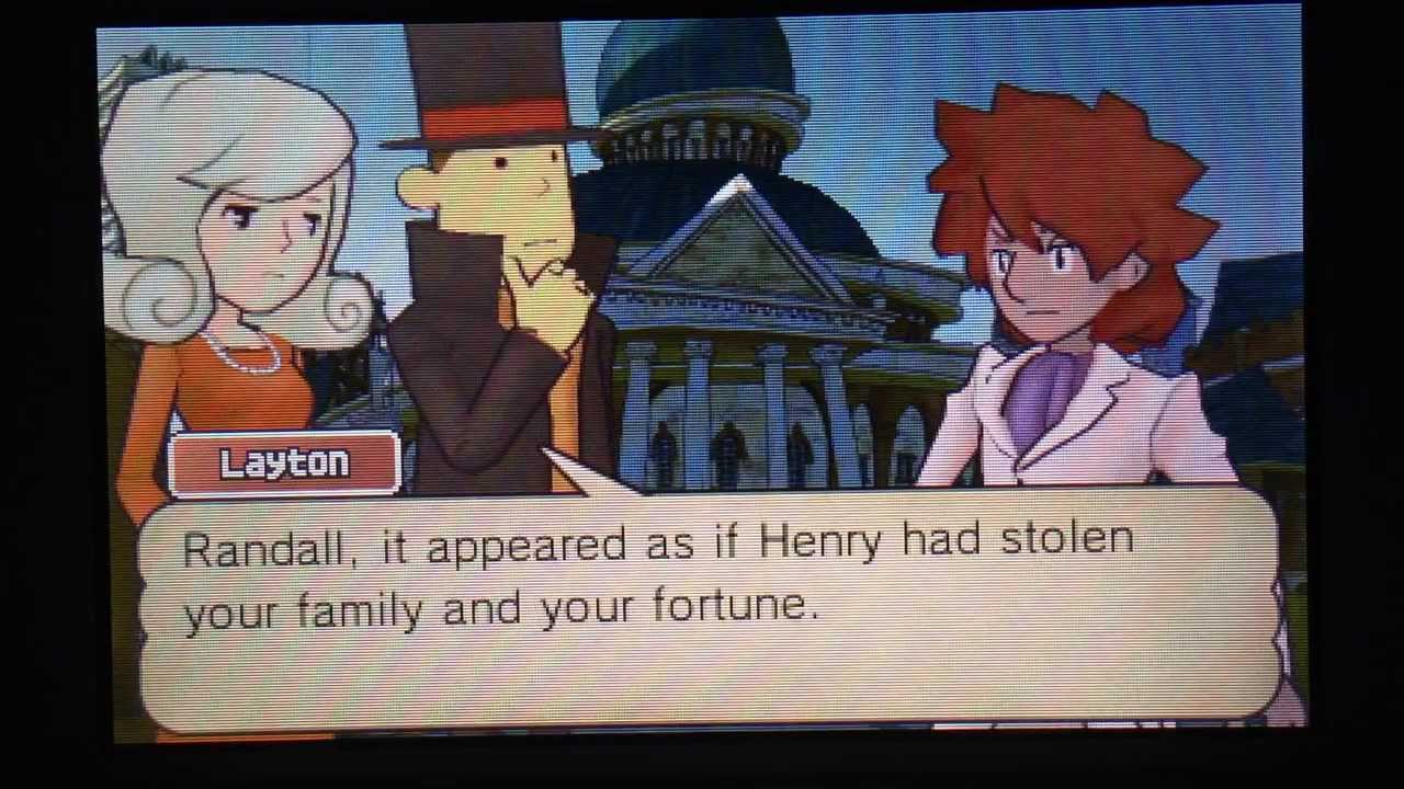 Professor Layton and the Miracle Mask: ENTIRE Ending (Part 1 of 2) (US ...