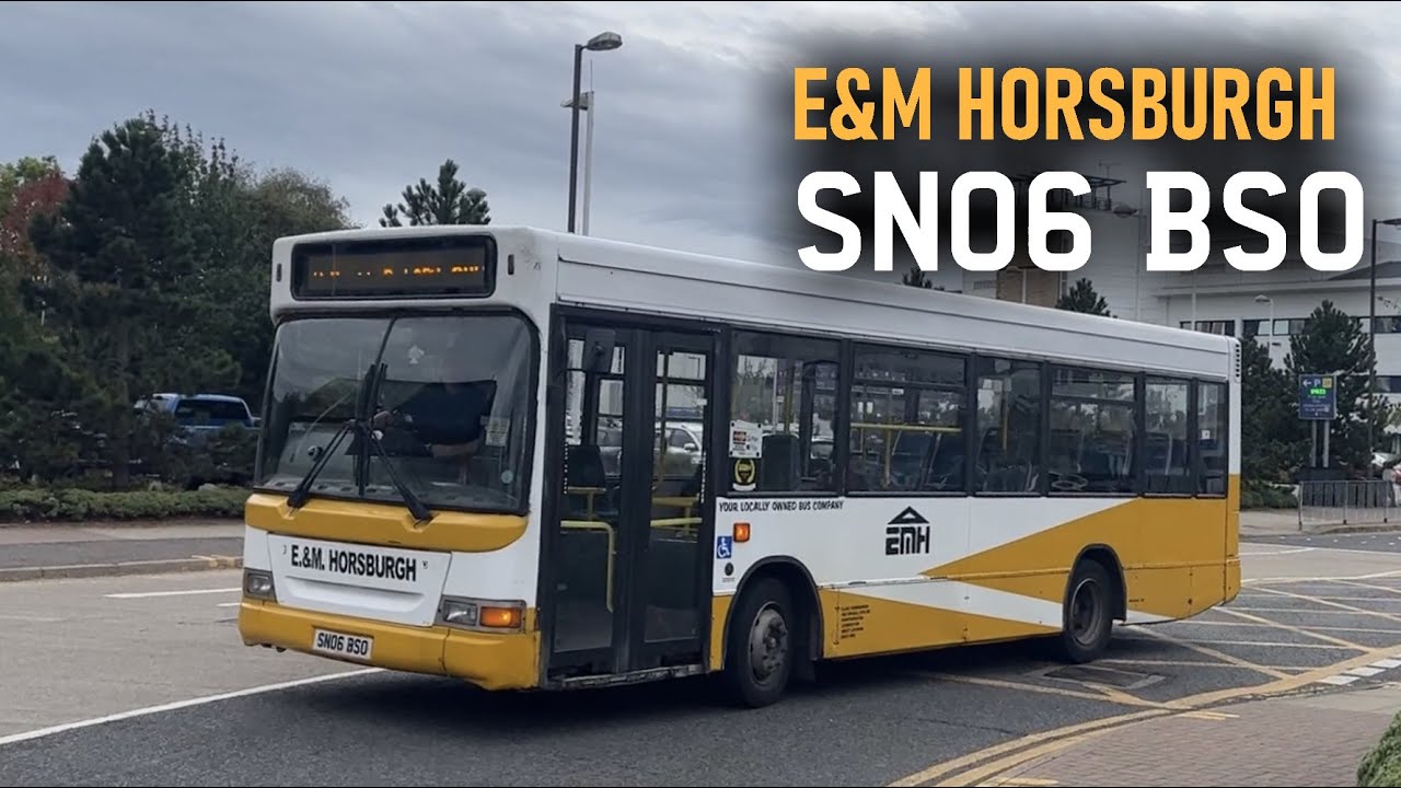 *Thrash* E&M Horsburgh Dennis Dart MPD SN06 BSO - Service X40 - YouTube