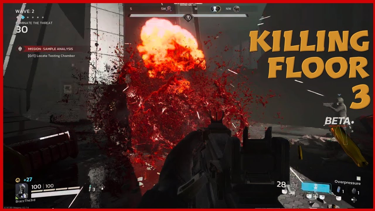 Killing floor 3 Beta Commando Class Gameplay - YouTube
