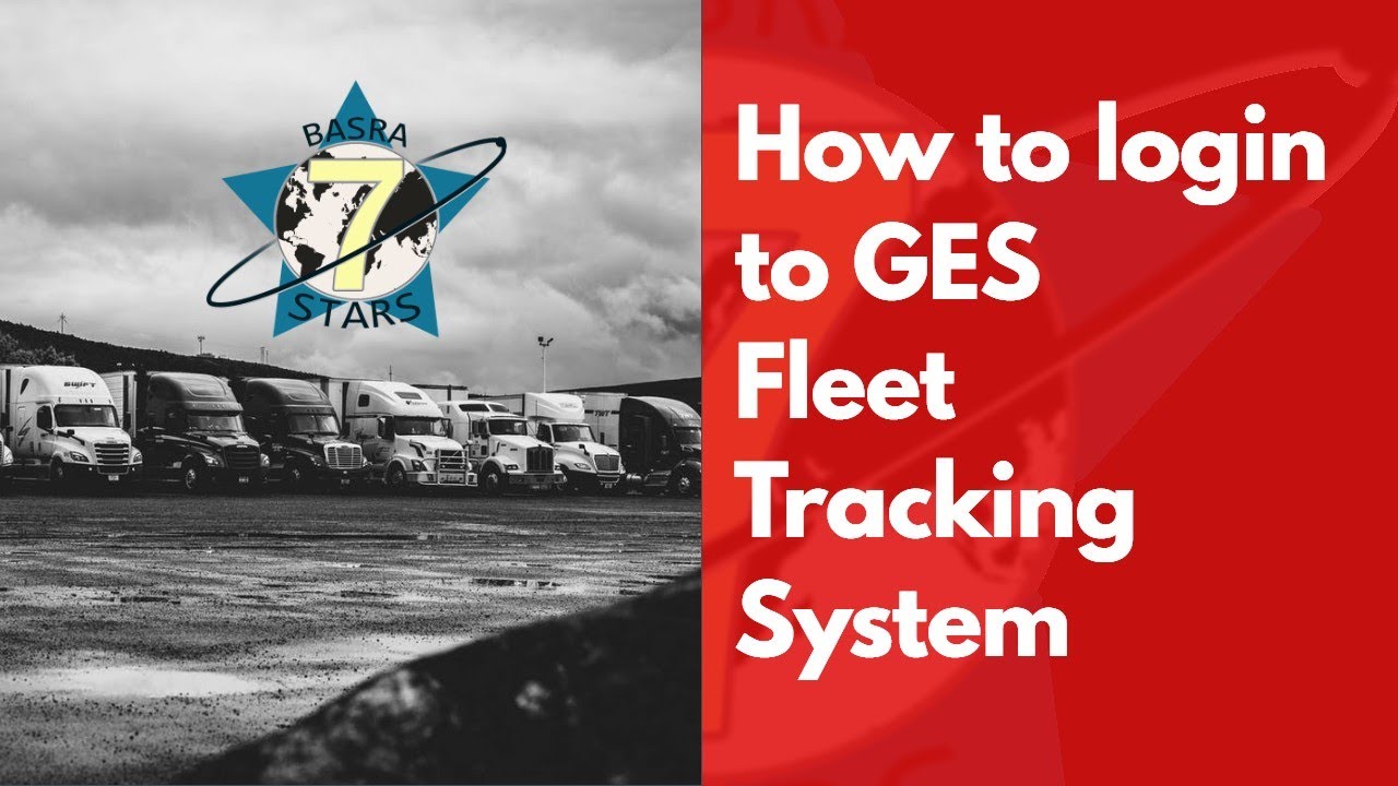 how to login to GES fleet tracking system - YouTube