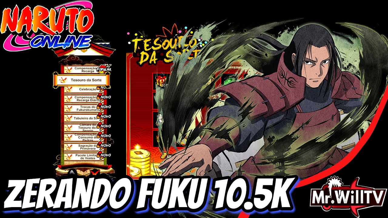 ZERAMOS FUKURO COM 10K DE CUPONS ? | NARUTO ONLINE BR - YouTube