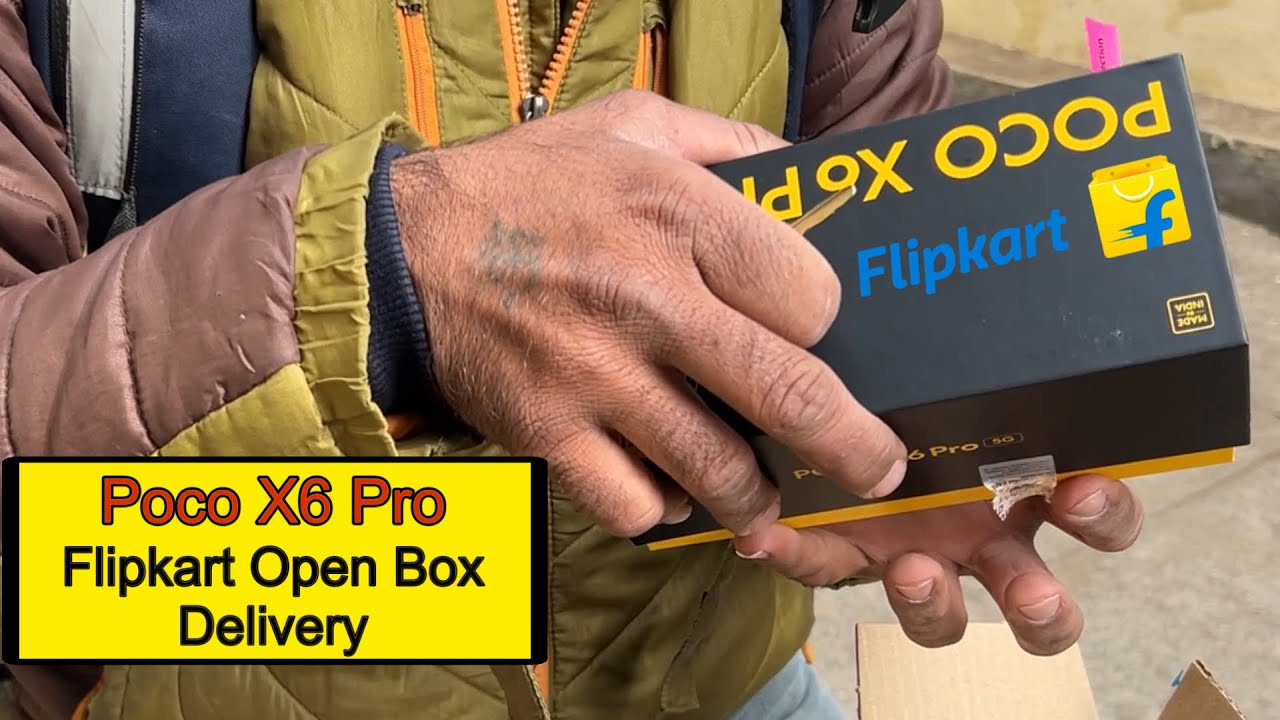 Poco X6 Pro Flipkart Open Box Delivery | Poco X6 Pro First Sale Unit ...