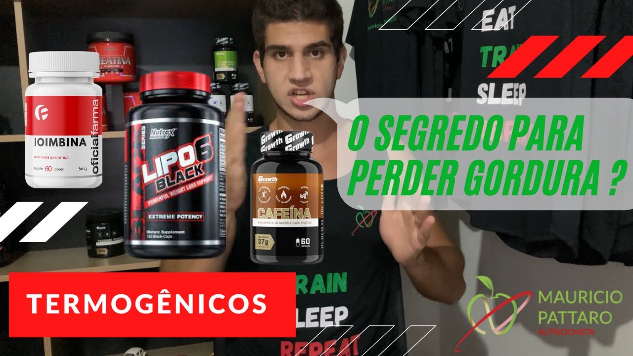 Suplemento milagroso para perder gordura - Termogênicos - YouTube
