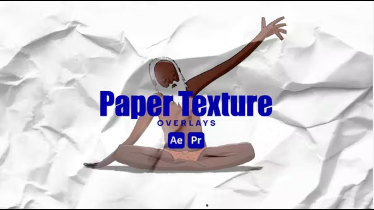 Paper Texture Overlays for After Effects & Premiere Pro - YouTube