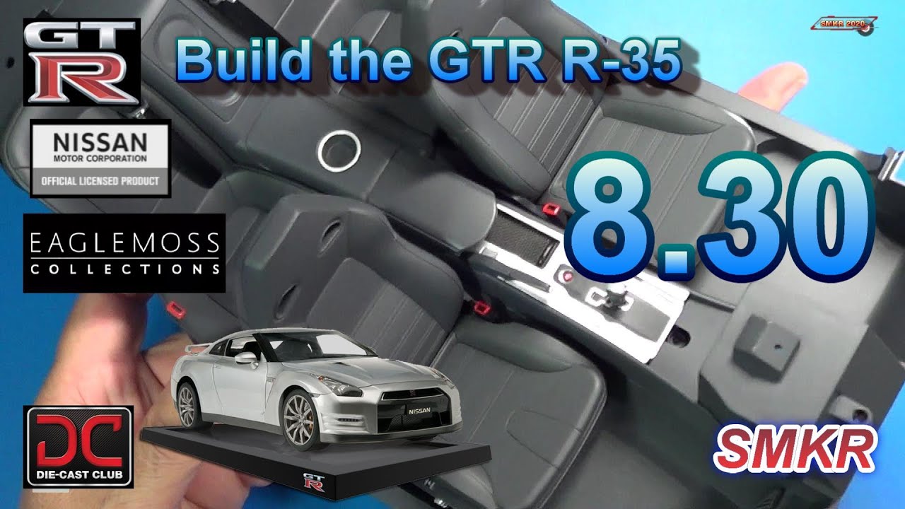 Build the Nissan GT-R R35 Issue 8 Stage 30 - Drivers Seat Back and ...