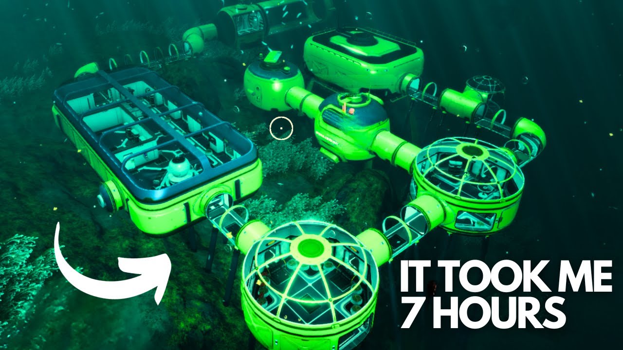 I Spent 7 HOURS Building The Ultimate Dream Base in Subnautica Below ...