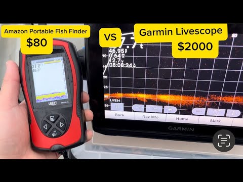 Cheapest Fish Finder vs Livescope (LVS34) - YouTube