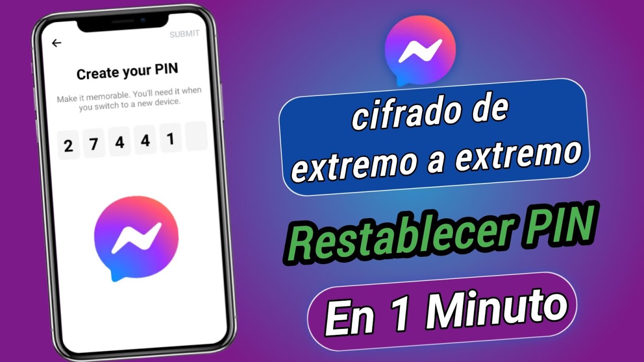 Cómo restablecer el PIN de cifrado de extremo a extremo en Messenger ...