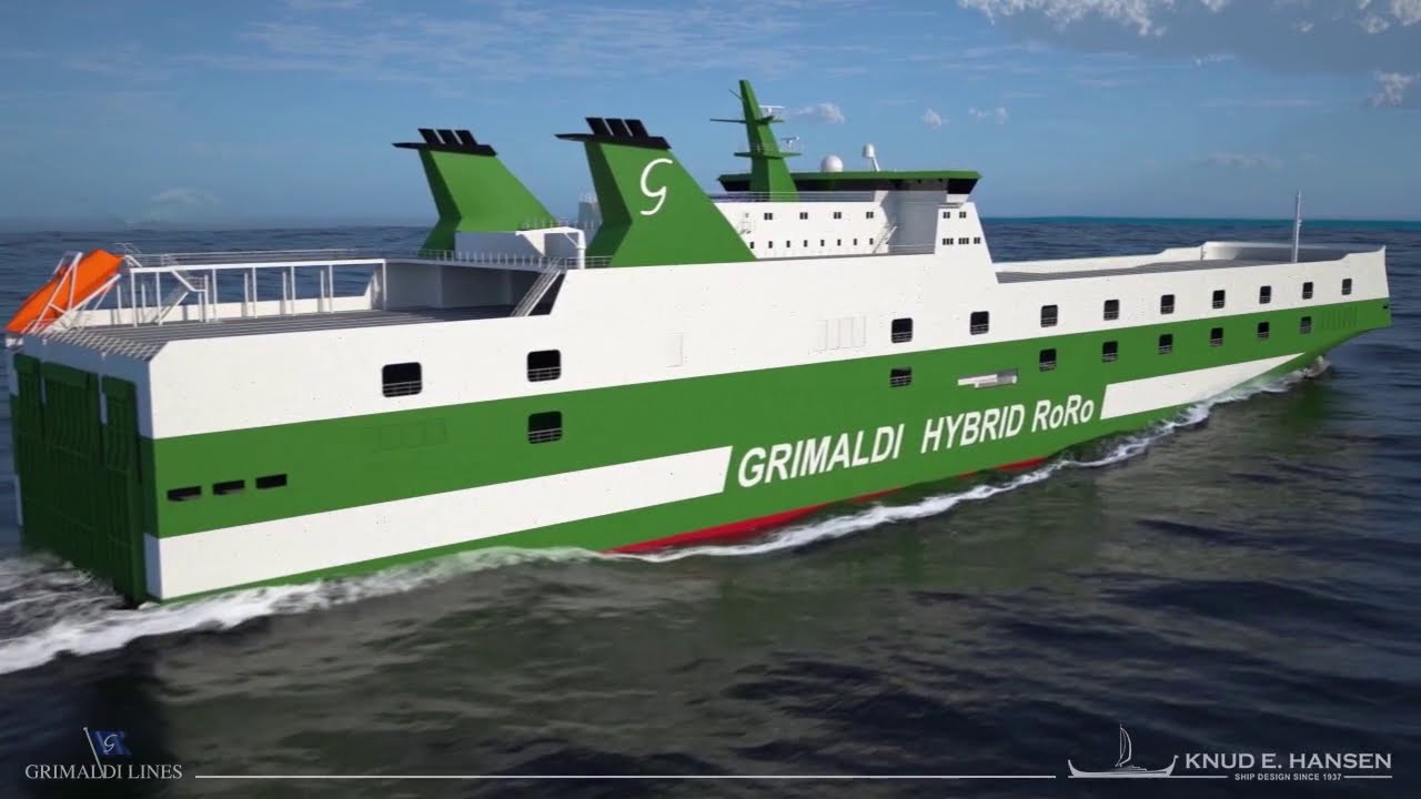 Grimaldi Group and Knud Hansen present the new generation of hybrid ro ...