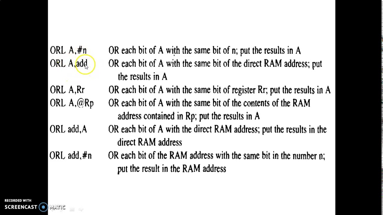 5 Byte Level Logical Operations - YouTube