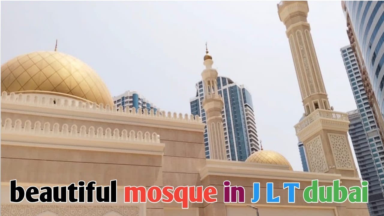 Beautiful masque🕌 in JLT dubai🇦🇪Dubai🇦🇪 j l t ki pyari masjid🕌/#travel ...