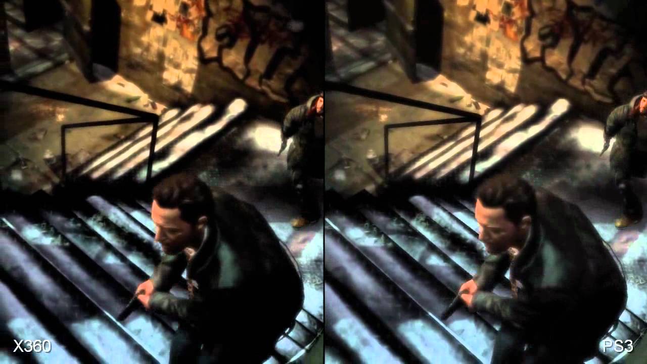 Max Payne 3 Xbox 360 vs Playstation 3 Comparison HD - YouTube