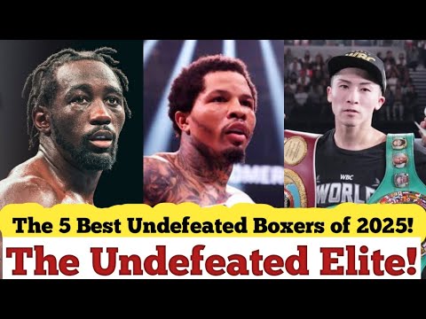 The Top 5 Active Undefeated Boxers in 2025 _ [BOXING] #undefeated # ...