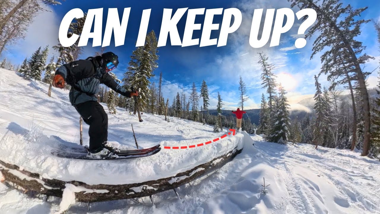 Skiing with a Pro Freeskier at SilverStar - YouTube
