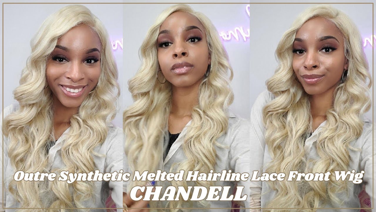 Glamourtress | Outre Synthetic Melted Hairline Lace Front Wig ...