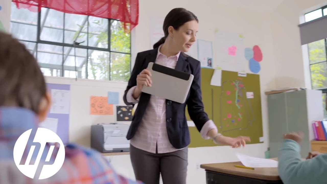 Test Papers | HP Mobile Printing Technology for Education | HP - YouTube