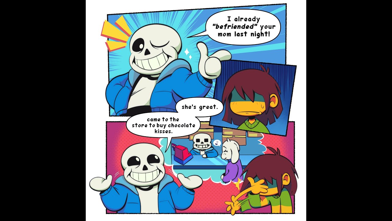 sans befriended your mom || Comic Dub - YouTube
