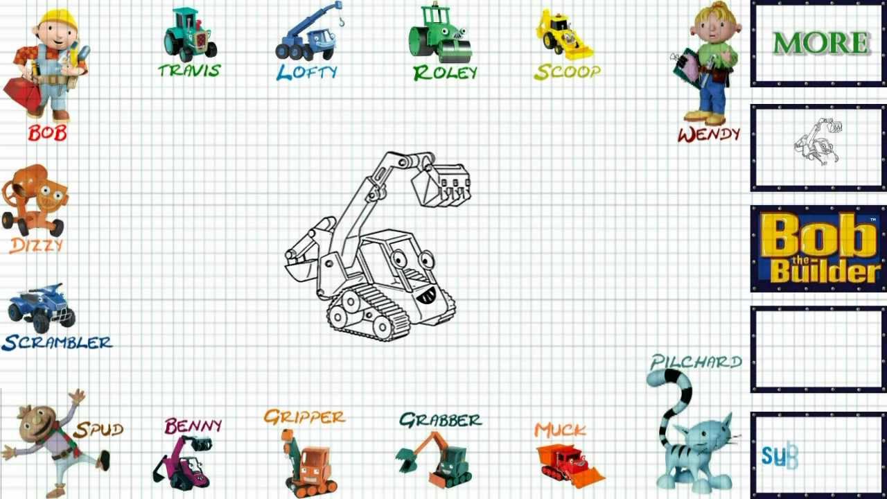 How to Draw Benny from Bob The Builder - Video - YouTube