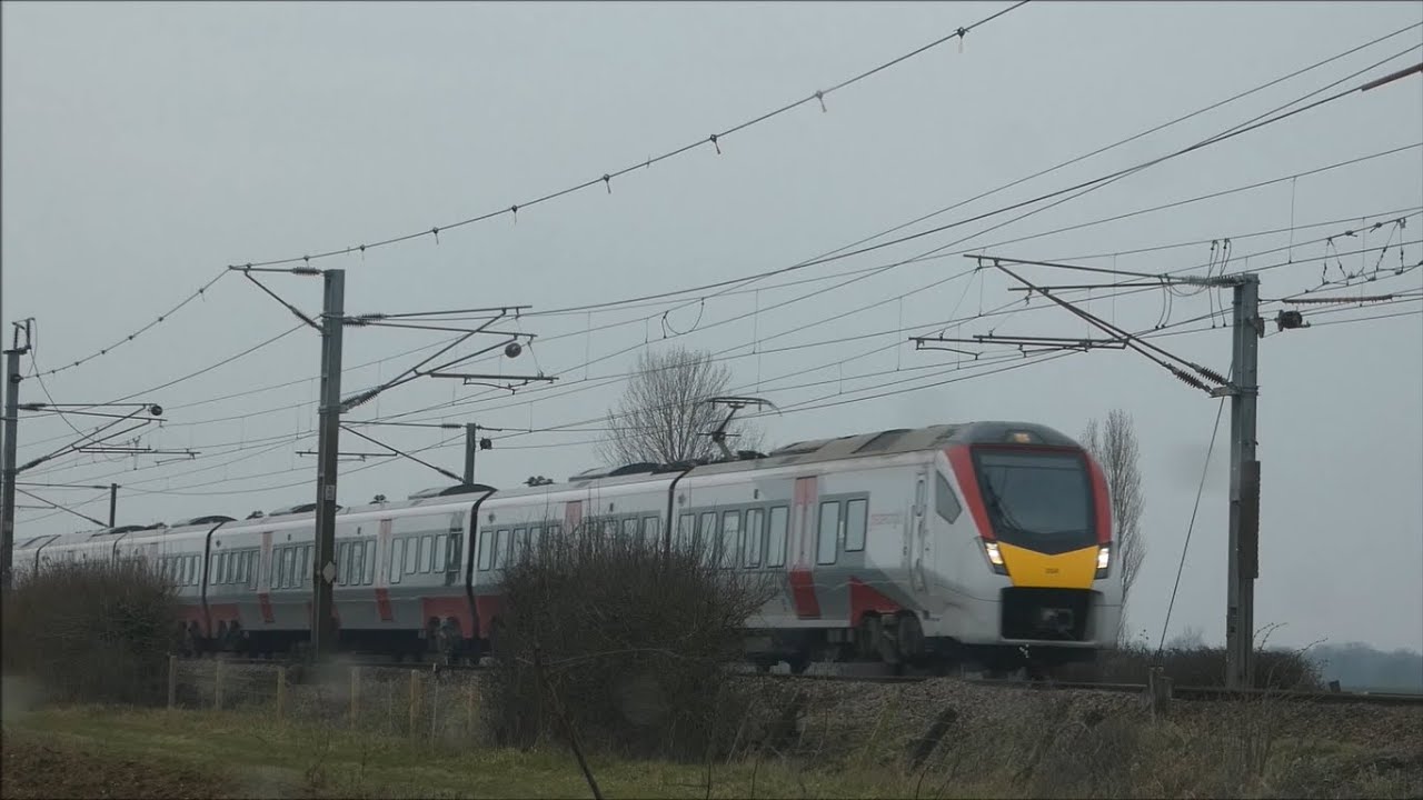 Greater Anglia line which connects Norwich with London. 8th March 2021 ...