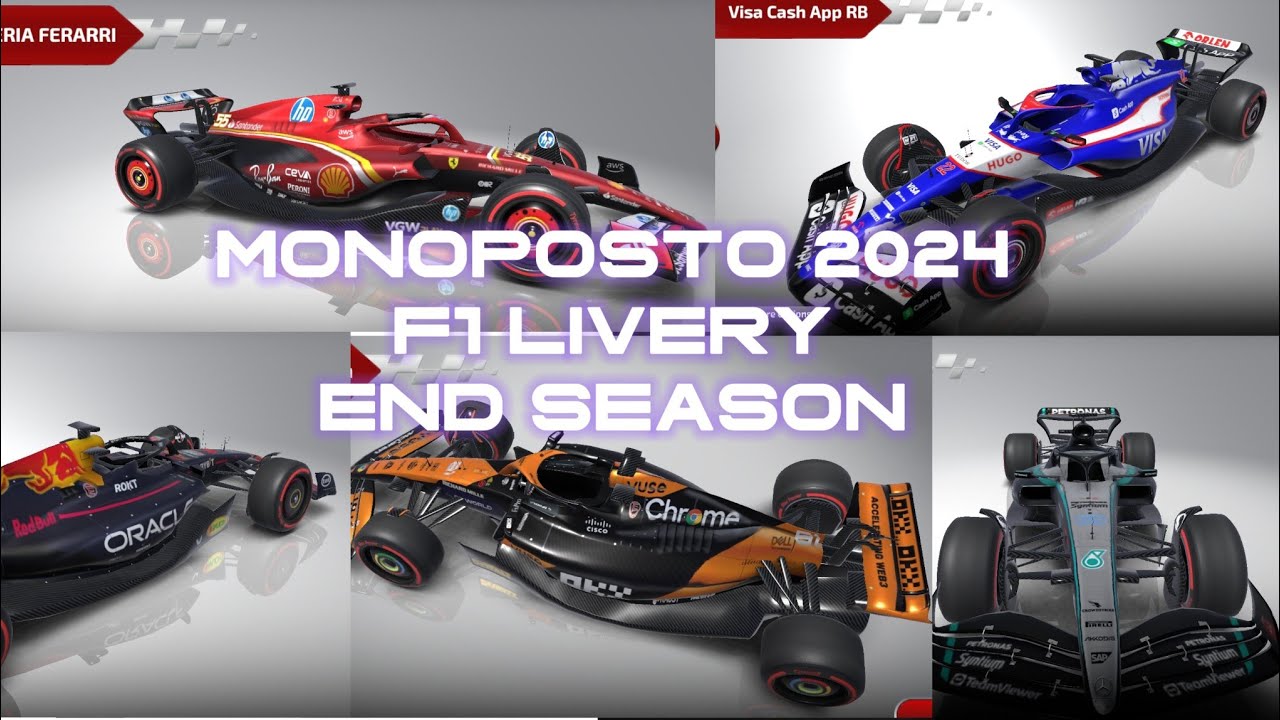 Monoposto 2024 F1 Livery Mod Review | end season | - YouTube