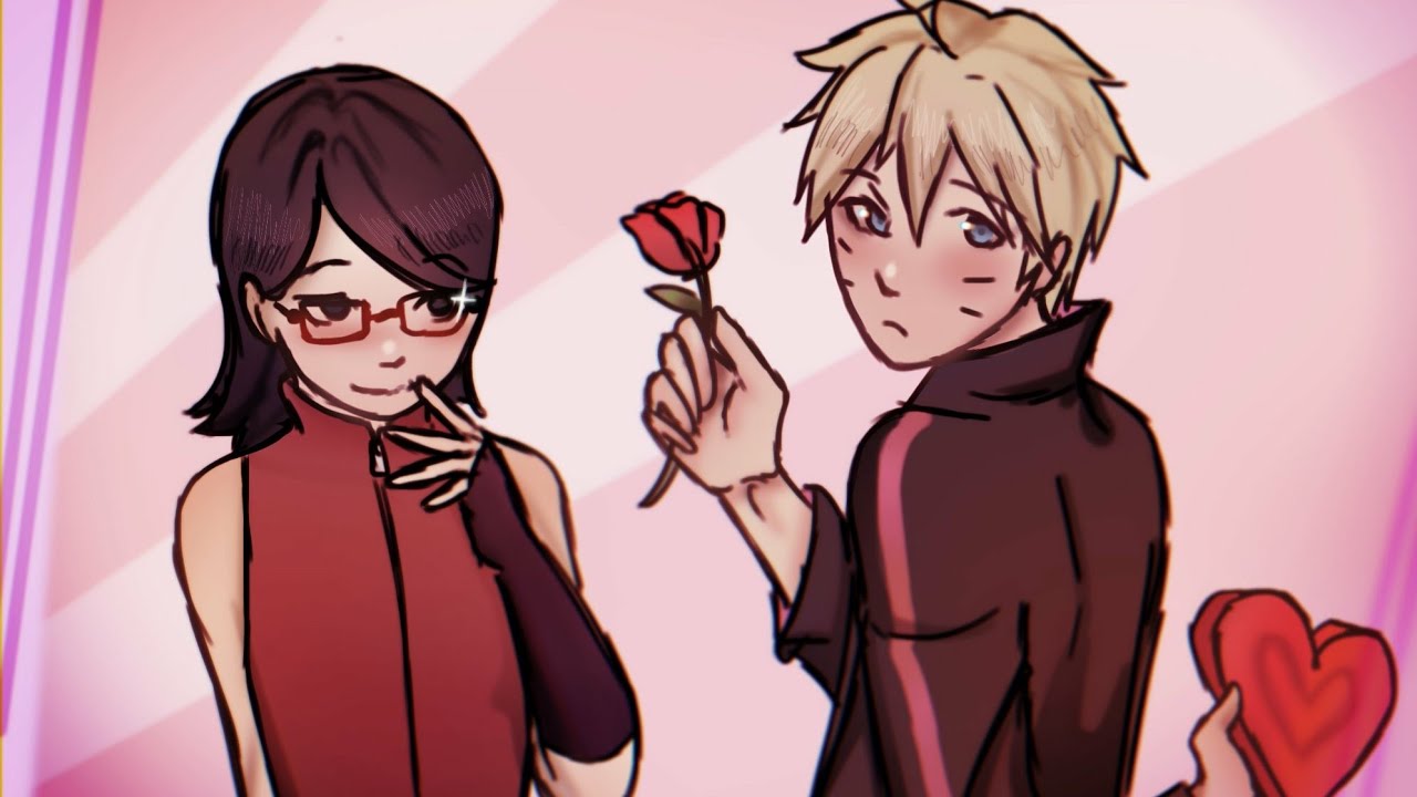 Boruto x Sarada Dance Love Kiss - YouTube