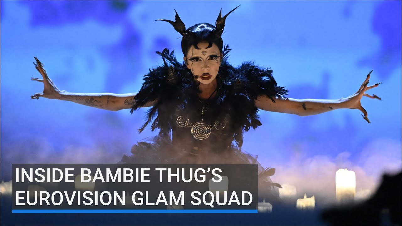 Inside Bambie Thug's Eurovision Glam Squad - YouTube