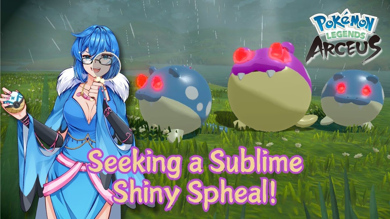 【Pokémon Legends: Arceus/HeartGold】Seeking a Sublime Shiny Spheal! # ...