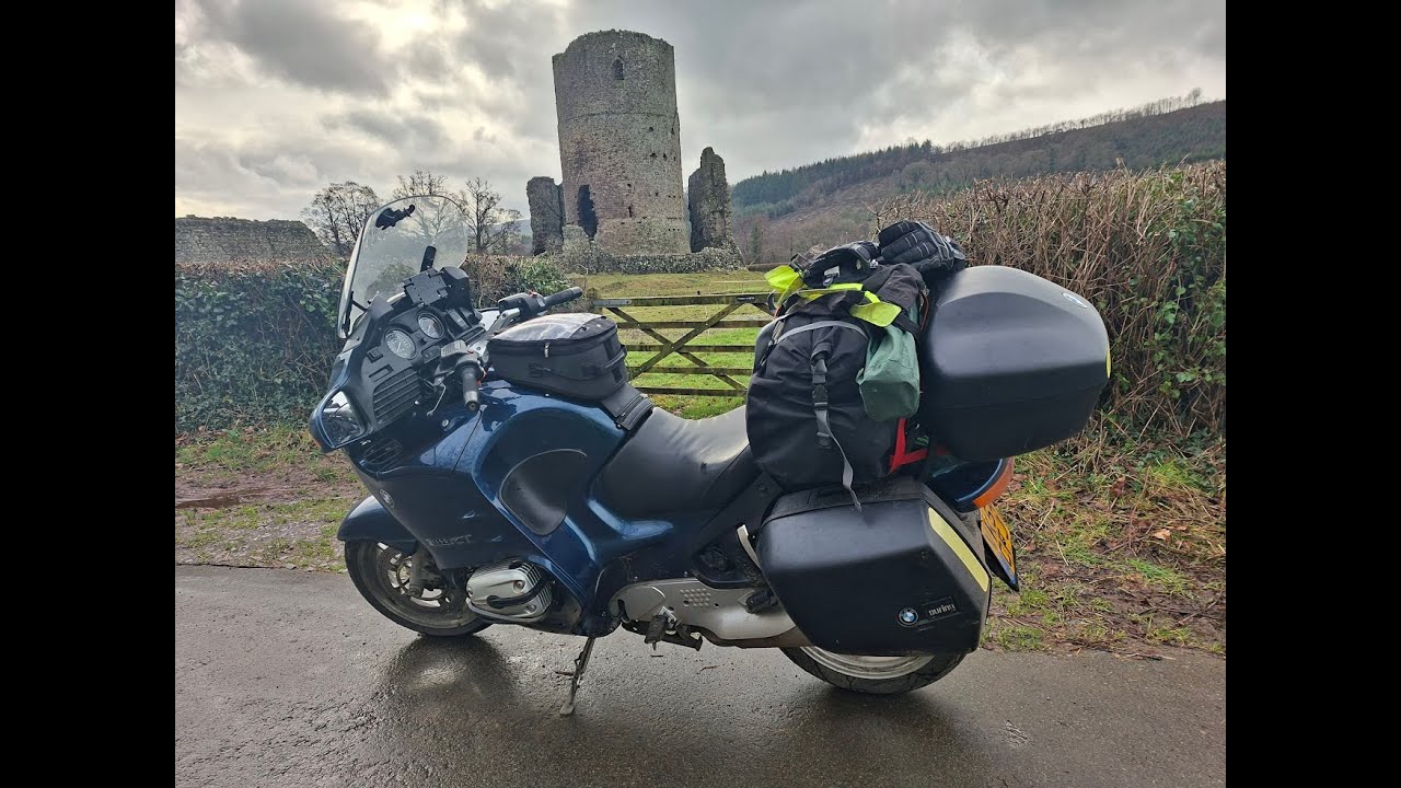 Bruce Pollard and Dragon Rally on Bertha BMW R1150RT - YouTube