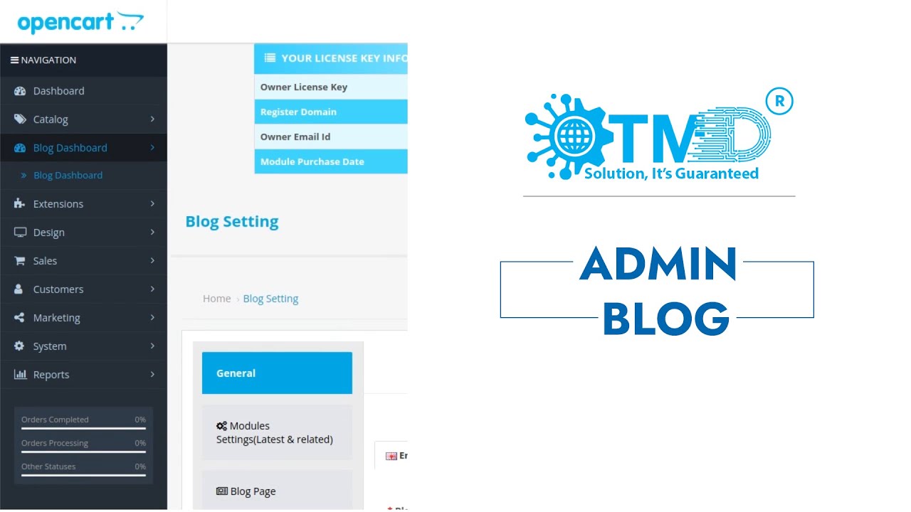 Opencart Advance Blog Module - YouTube