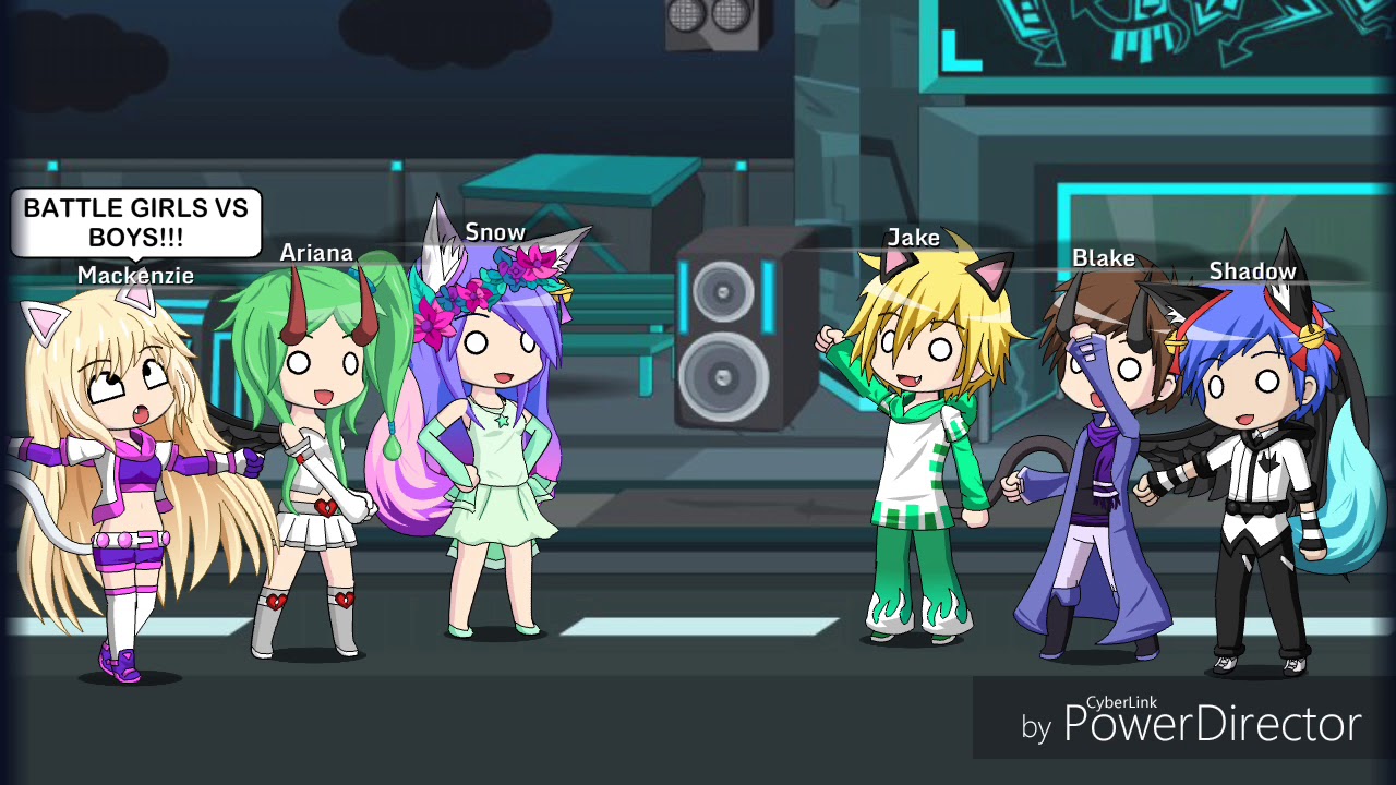 Girls vs Boys singing competition |Gacha Studio| - YouTube