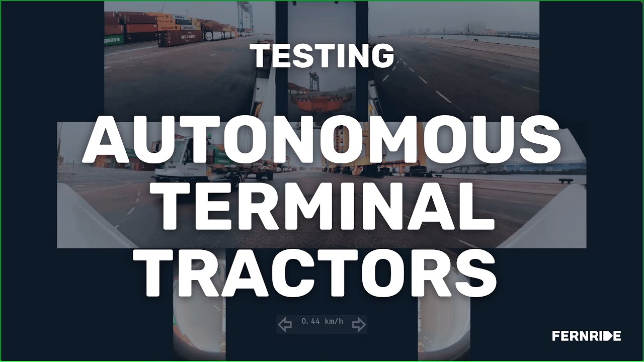 Autonomous Terminal Tractor in Action: Real-World Testing at a Live ...