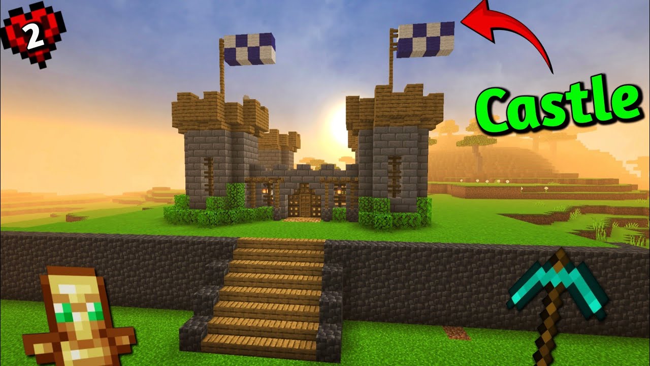 I Build this ULTIMATE CASTLE 🔥 in My Hardcore World - YouTube