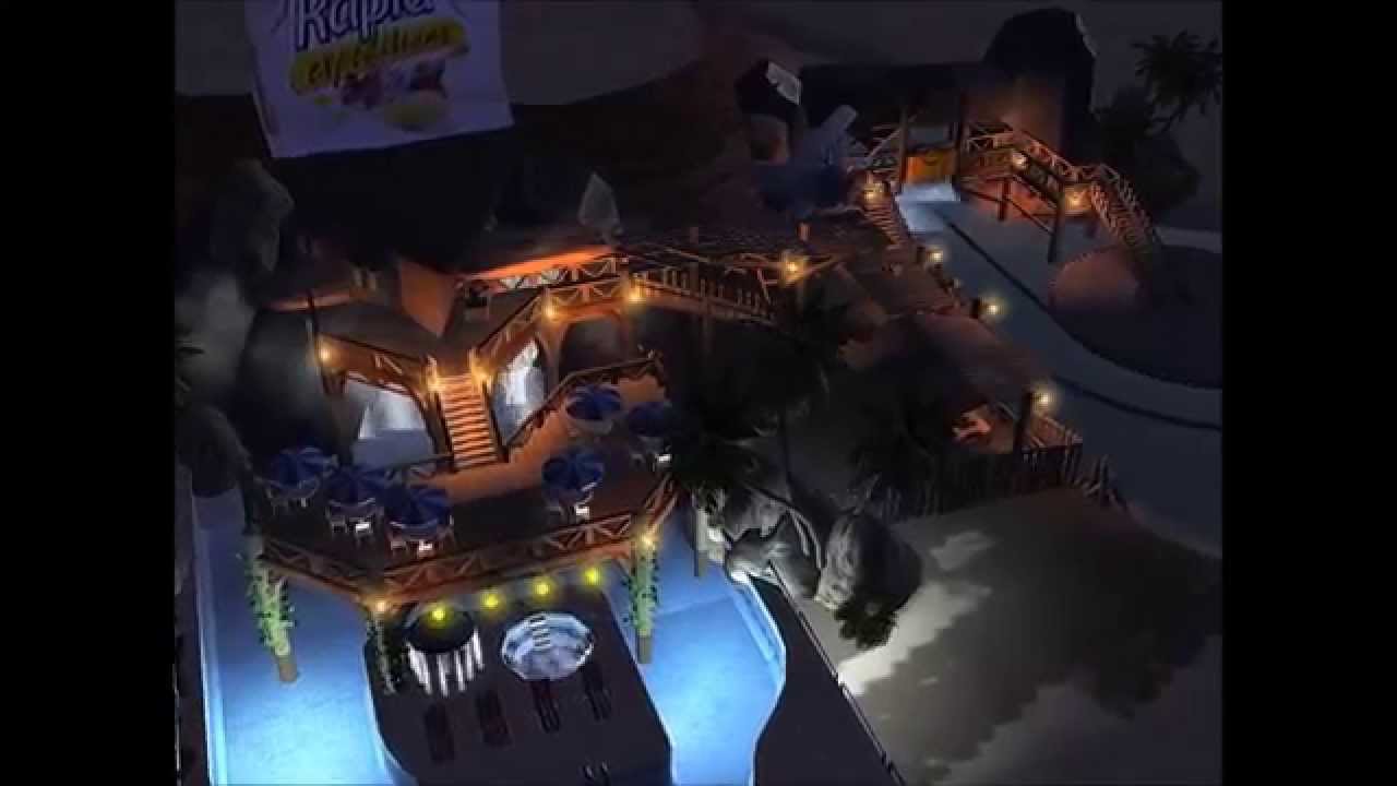 RCT3 River Rapids Entrance Progress - YouTube
