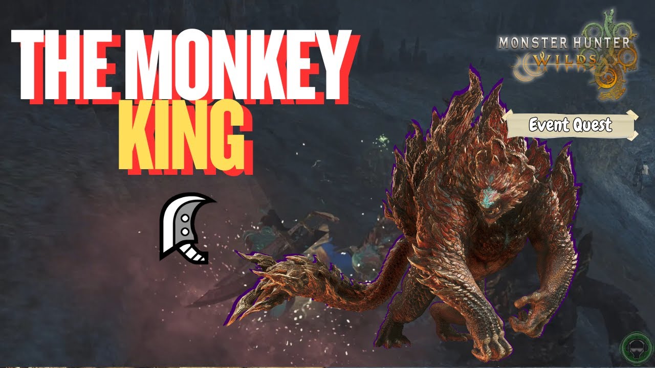 The Monkey King | Monster Hunter Wilds Event Quest - Greatsword Solo ...