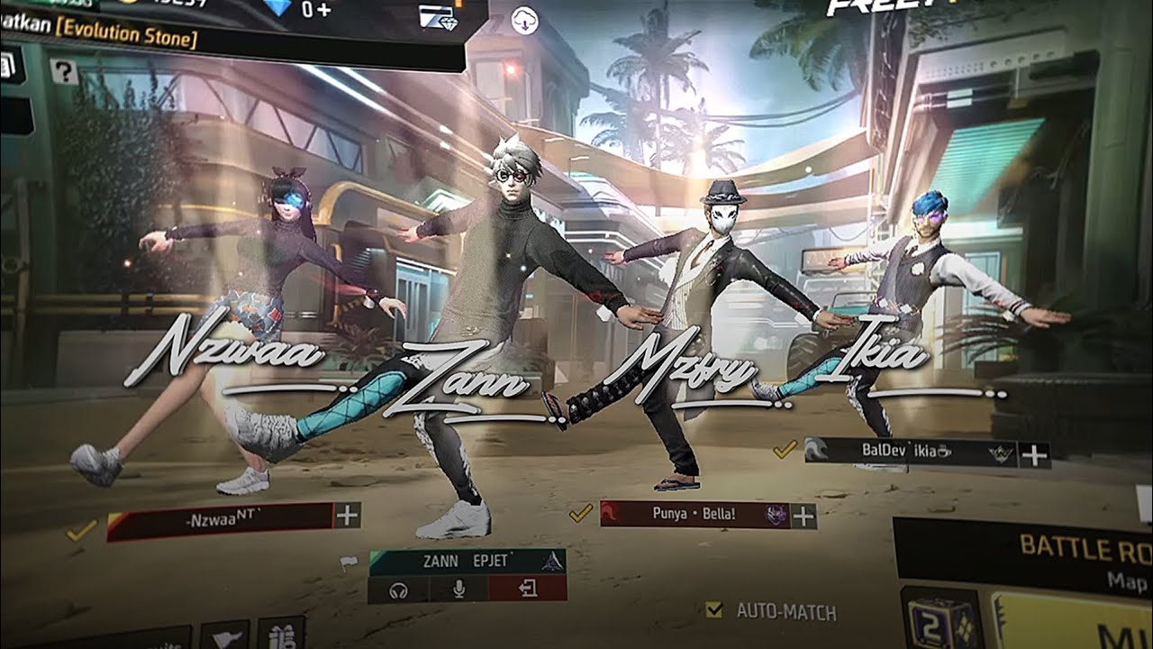 PRESET FF SQUAD 😼 SOUND KANE DJ GRYFIN BODY BACK OLD 🎶 VIRAL TIK TOK 🔥 ...