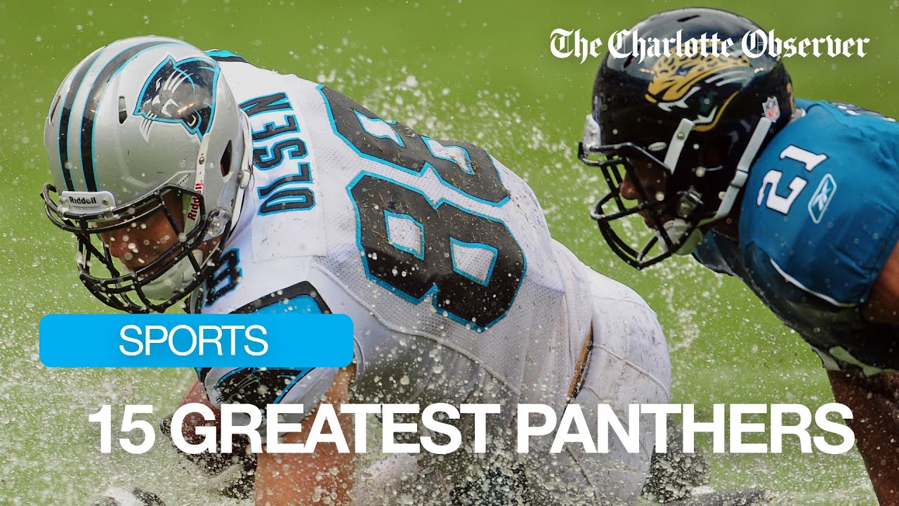 The 15 Greatest Carolina Panthers of All Time - YouTube