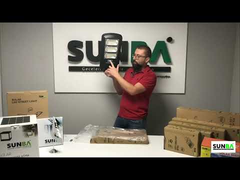 SUNBA Solar Sokak Armatürleri - S150  (150W)