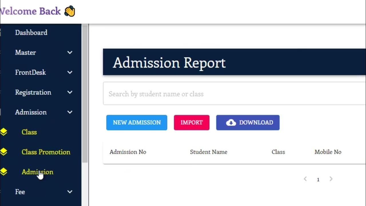 School Management System Updated - YouTube
