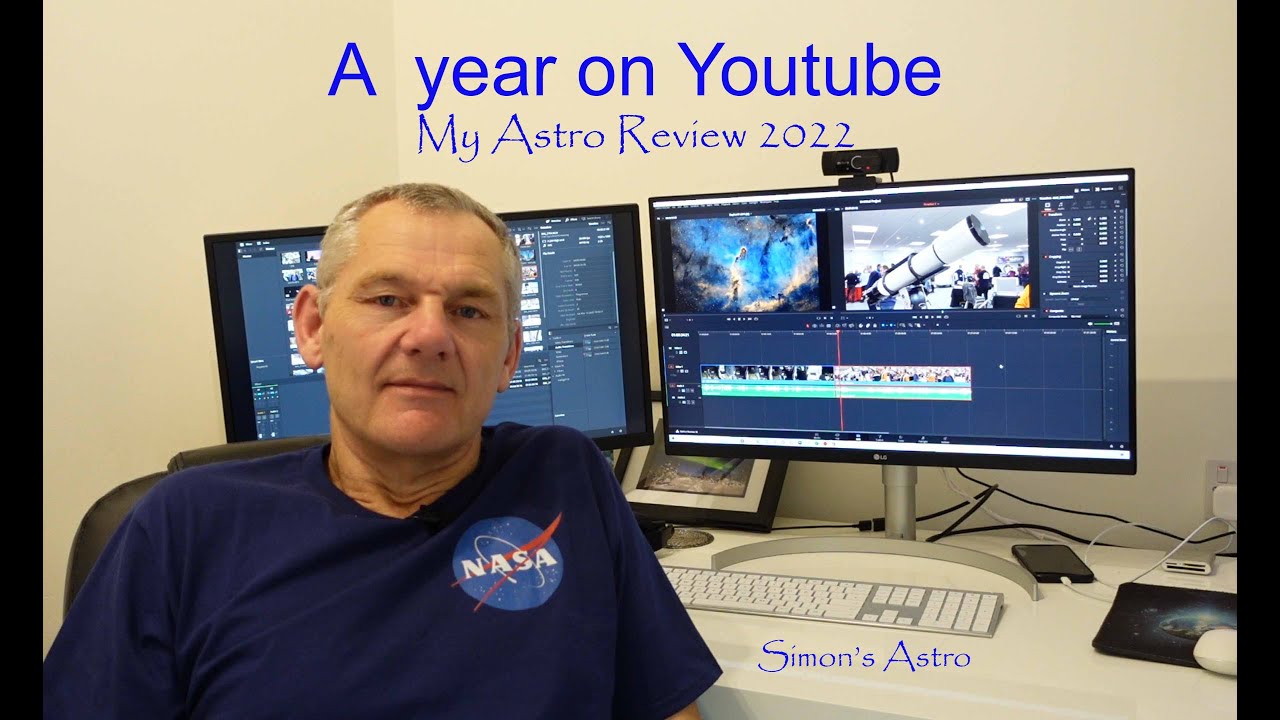A Year on YouTube & My Astro Journey - YouTube