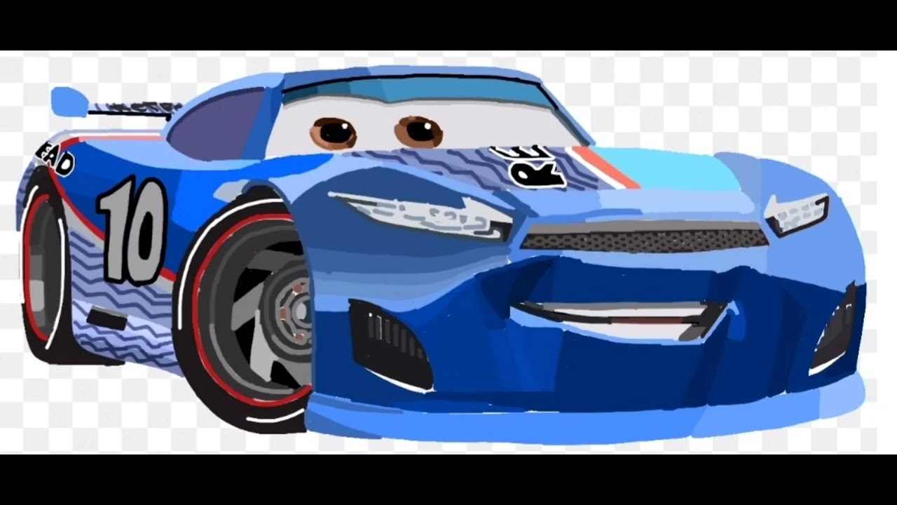 Aric Almirolling (Voice) Retread Next gen Racer #10 (Cars 3, Cars 4 ...