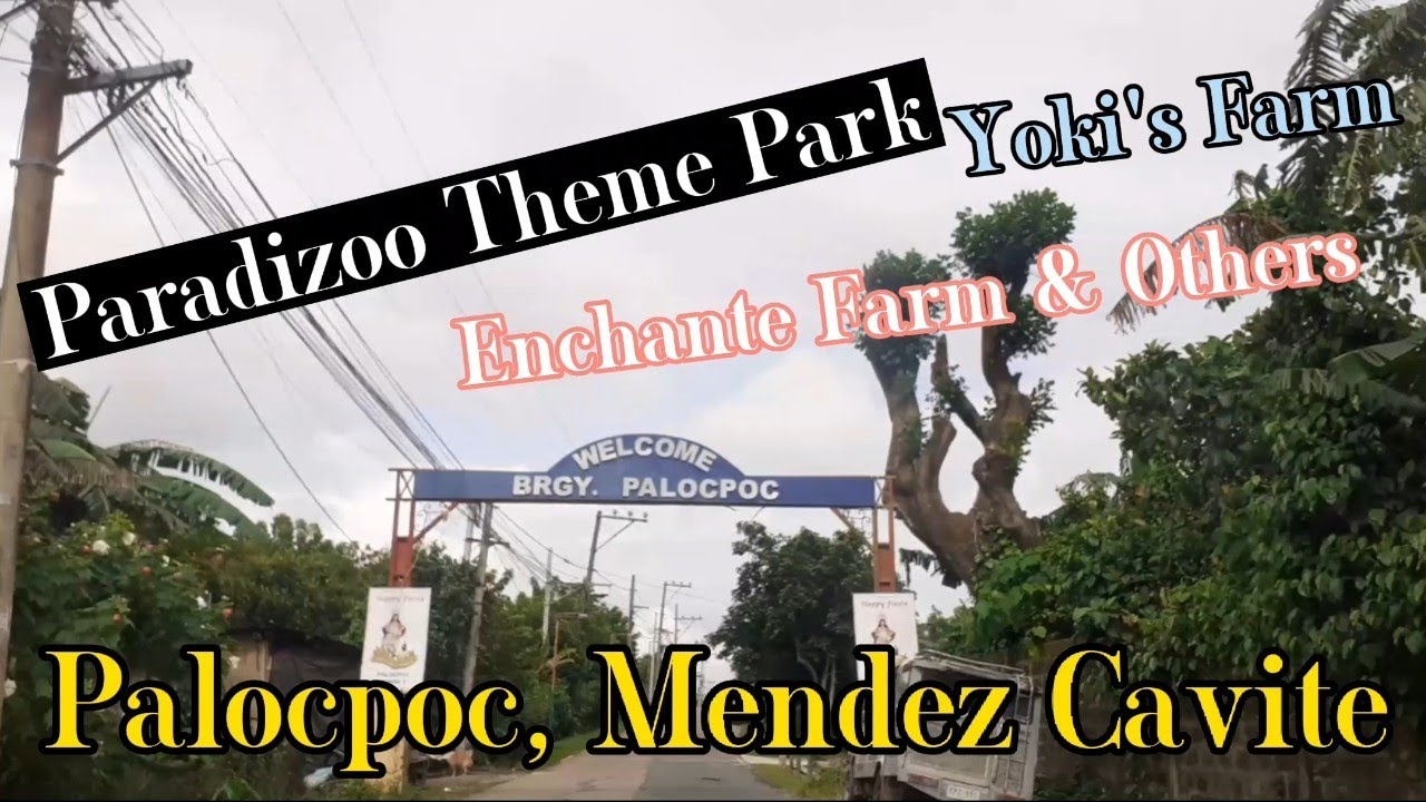Mendez Public Market To Palocpoc 1 Passing Paradizoo Theme Park, Yoki's ...