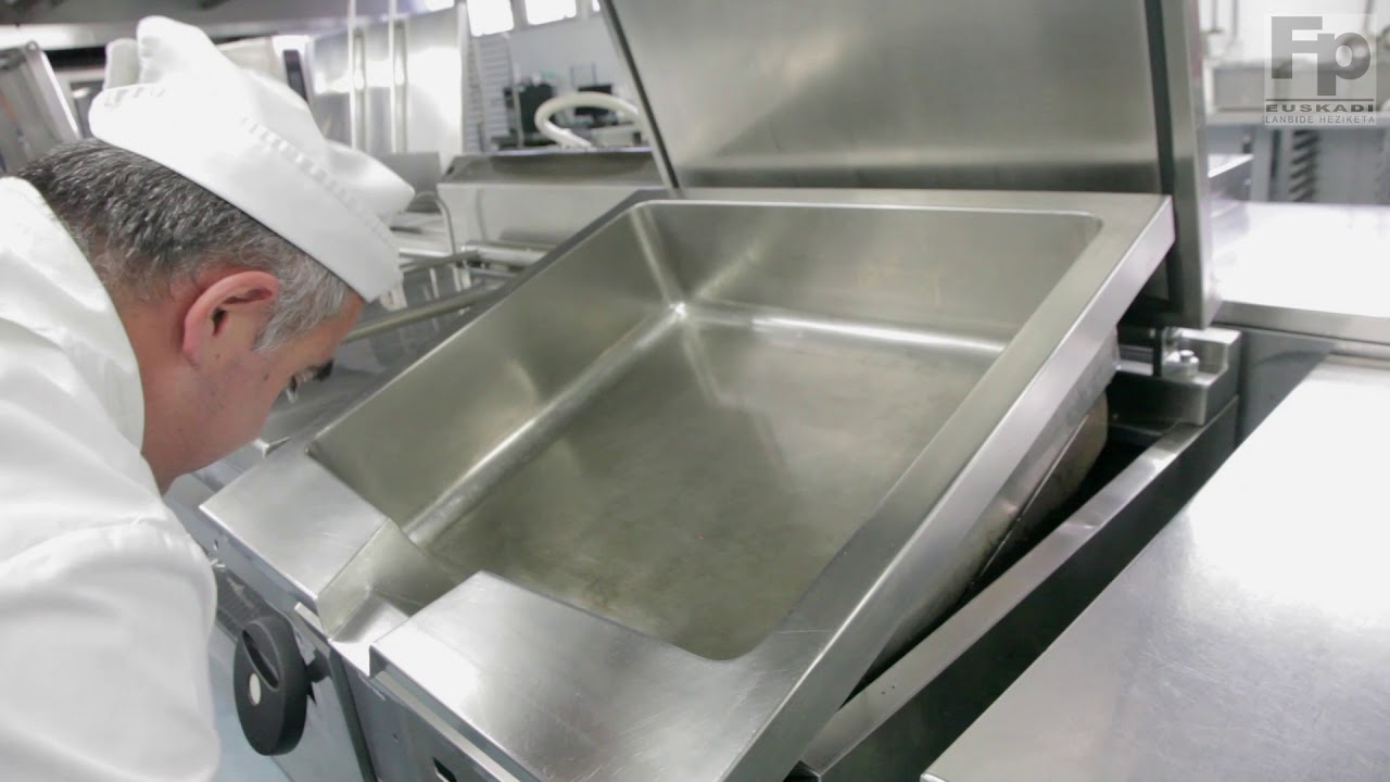 Sartén basculante - YouTube