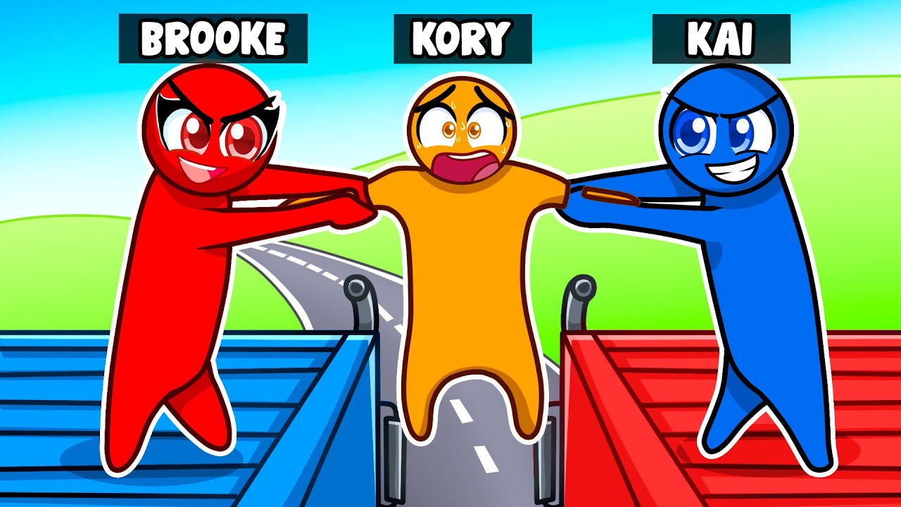 Kory vs FRIENDS in GANG BEASTS! - YouTube