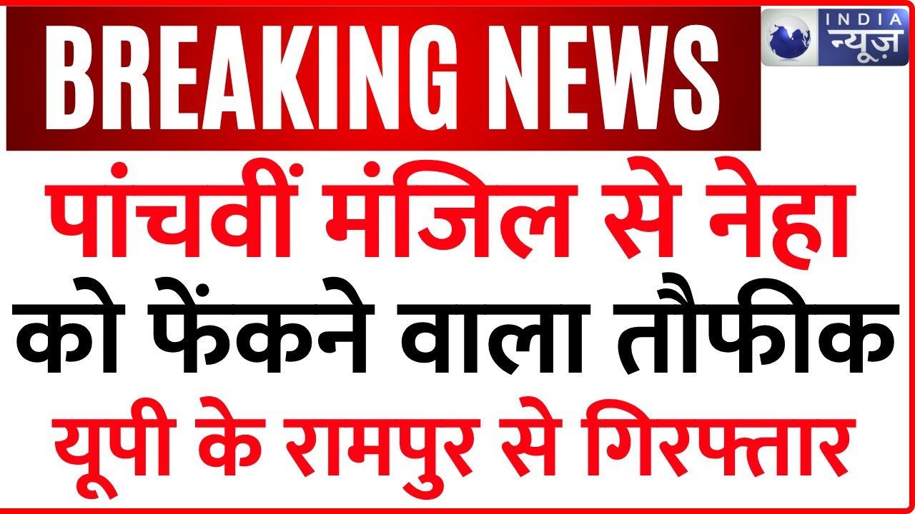 Neha Murder Case: दिल्ली में नेहा मर्डर केस में मुख्य आरोपी गिरफ्तार ...