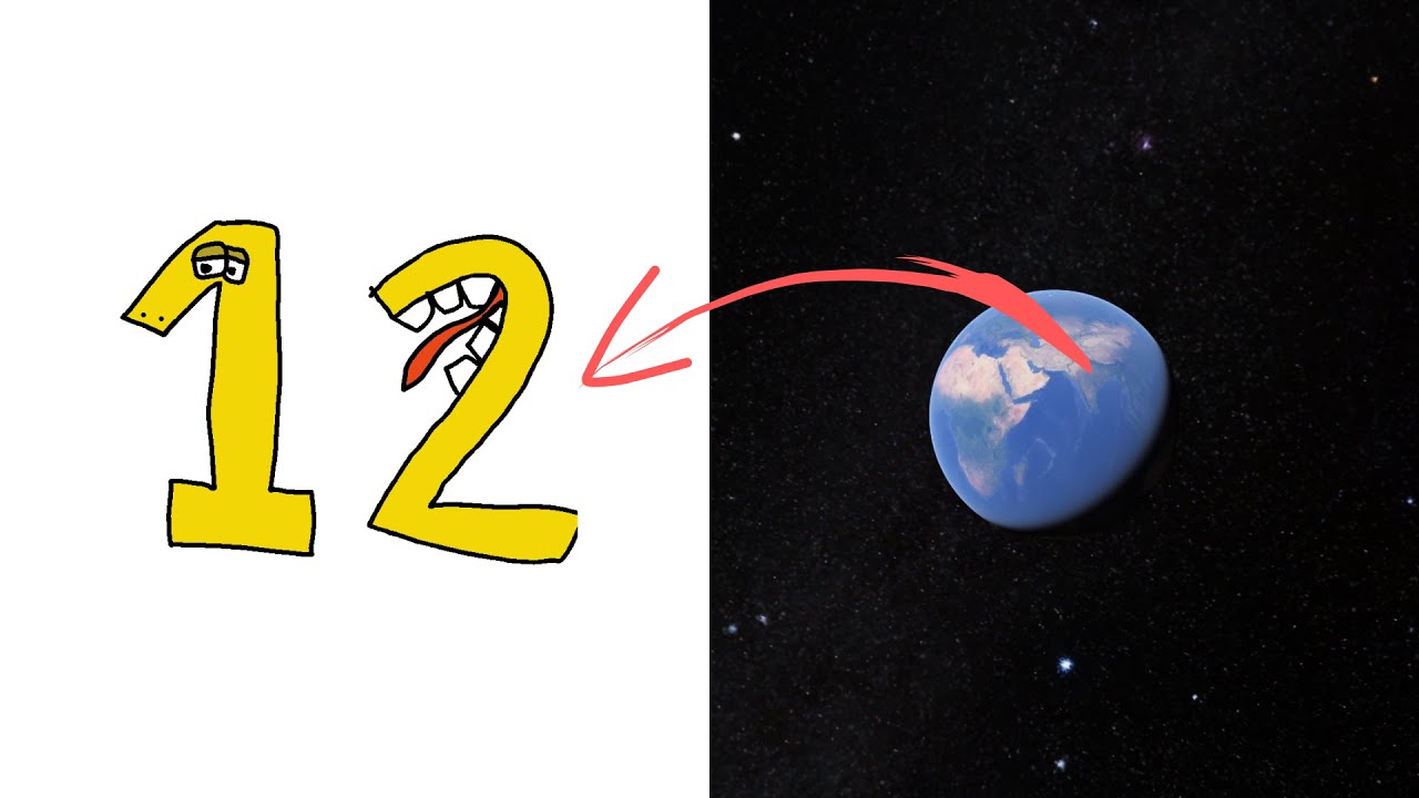 Number Lore (12) on Google Earth! - YouTube