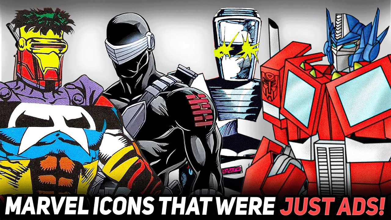 10 Marvel Characters Created to Sell Toys Not Tell Stories - YouTube