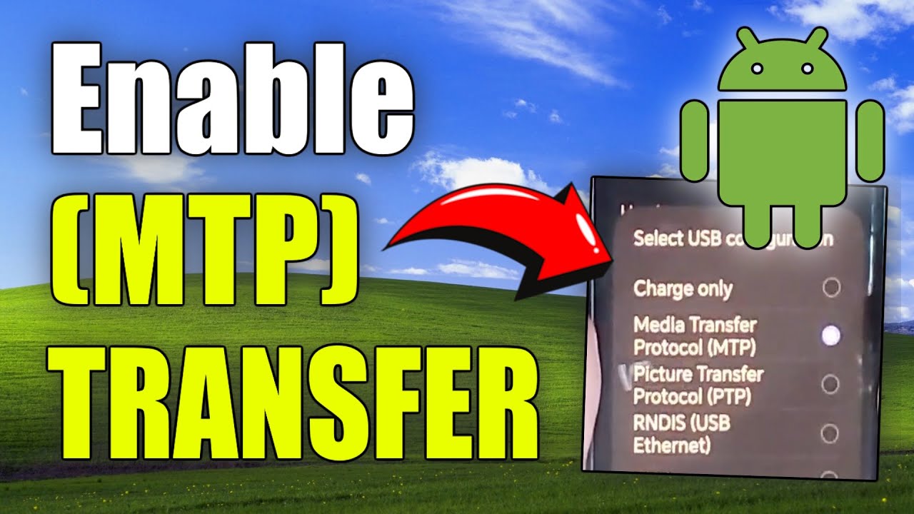 How to Enable MTP Media Transfer Protocol on Android Phone (Best Method ...