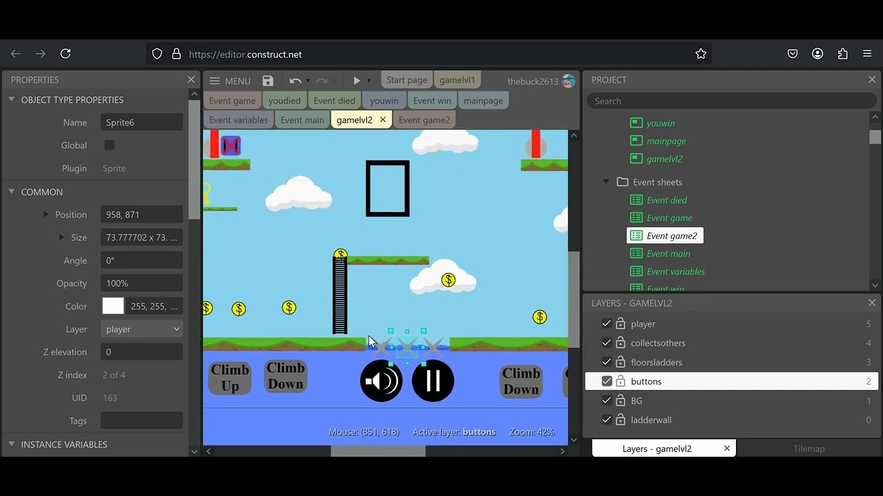 platformer game episode 9 - final fixes/scroll to/upload to idev(no ads) - YouTube