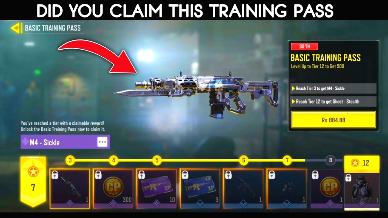 🤯 Did You Claim This Basic Training Pass ? - YouTube